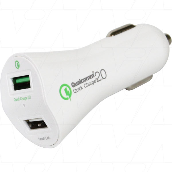 Enecharger QC2-DC2 - Qualcomm Quick Charge 2.0 DC Dual USB Fast Car ...