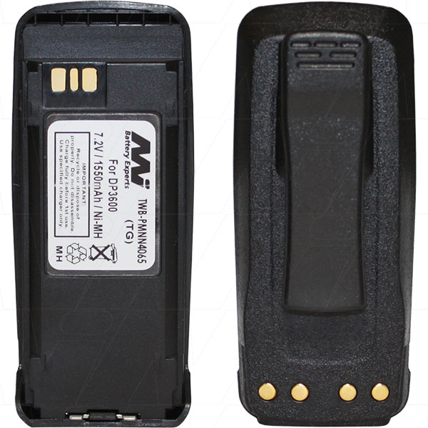MI Battery Experts TWB-PMNN4065 - Two Way Radio battery suitable for ...