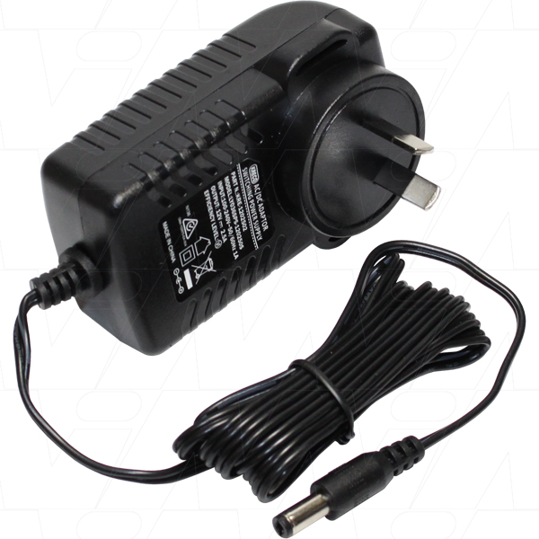 KRECO KRE-1202502-2.5mm 100-240VAC to 12VDC 2.5A 30W Switchmode Power ...