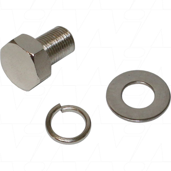 Enepower M8 Bolt - M8 Bolt with Shim and Spring. 12.0mm Shaft.