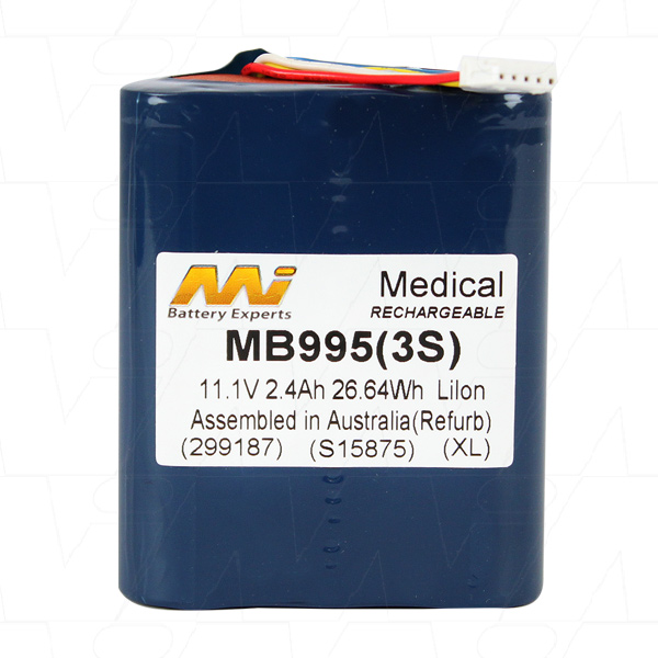 MI Battery Experts MB995 - Medical battery suit. for Philips SureSigns ...