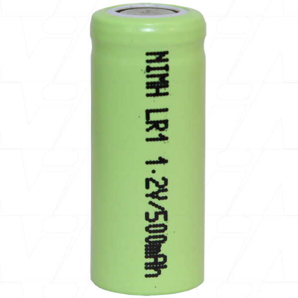 Ionix H500-N - N Size 500mAh Industrial Grade NiMH Cylindrical Battery