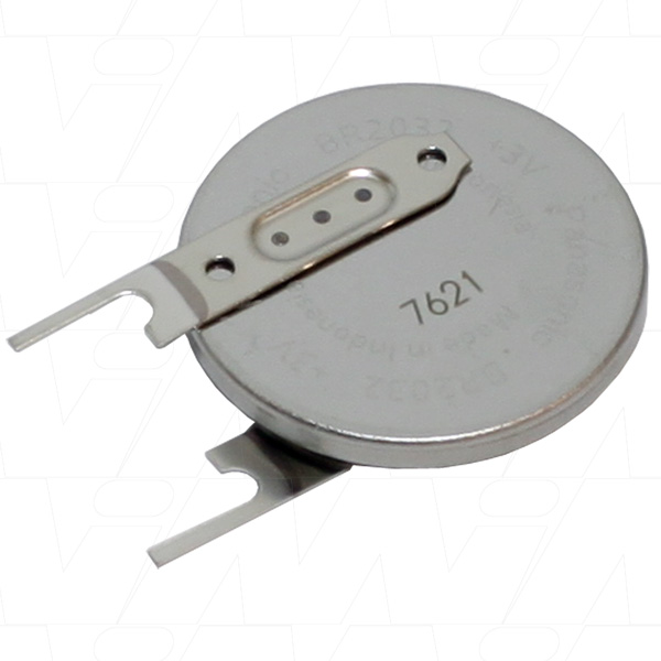 Panasonic BR2032/VBN - Lithium Coin Cell Battery with S+ S-