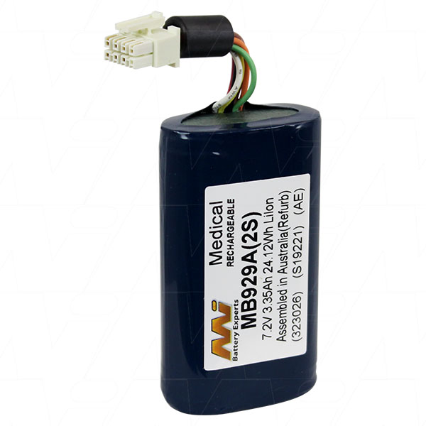 MI Battery Experts MB929A - Medical battery suit. for Welch Allyn ...