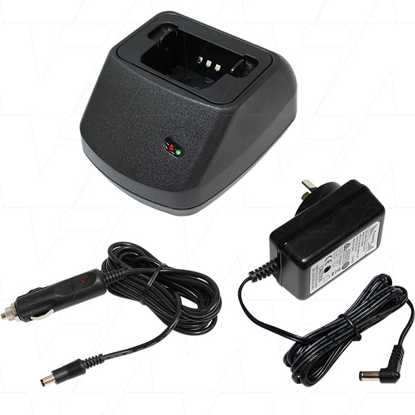 CH1-4851 AC & DC input charger & adaptor plate suitable for Motorola ...