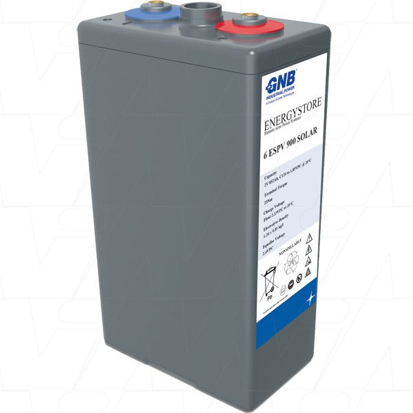 Energystore 6ESPV-900SOLAR - 2V 830Ah (100HR) OPzV Tubular Gel Battery