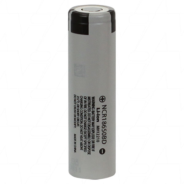 Panasonic NCR18650BD Panasonic Lithium Ion 3180mAh Long Life High ...