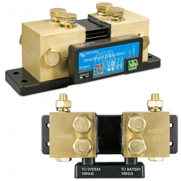 Victron Energy SHU050220050 Victron Energy Smart Shunt 2000A/50mV ...