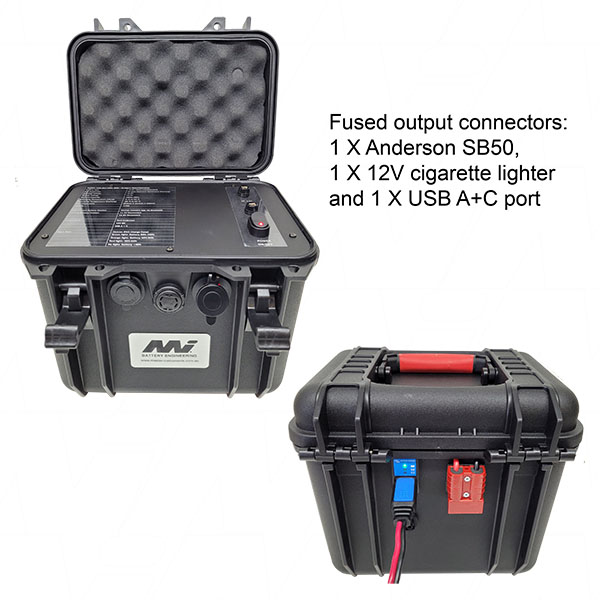 Enepower LFBM-COMPACT128100 12.8V 100Ah LiFePO4 Portable ESS Power Pack ...