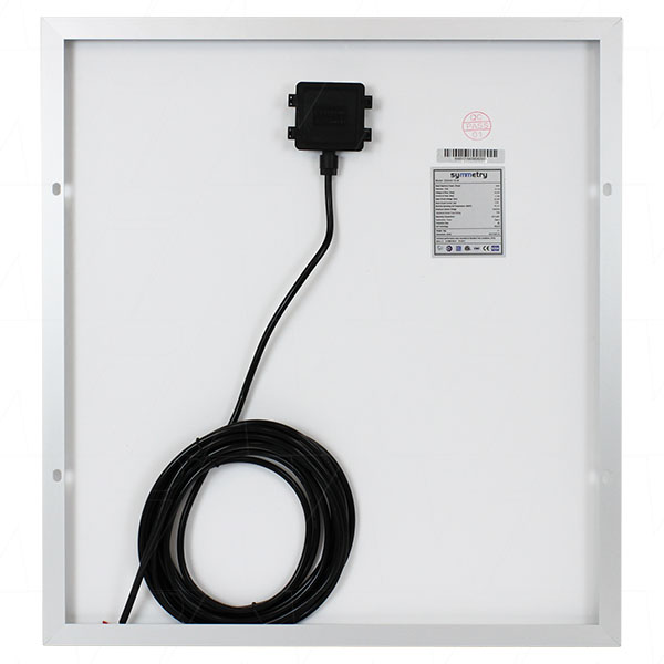 Symmetry SY2-M40W/LH4 12V 40W 36 Cell Symmetry Monocrystalline Solar ...
