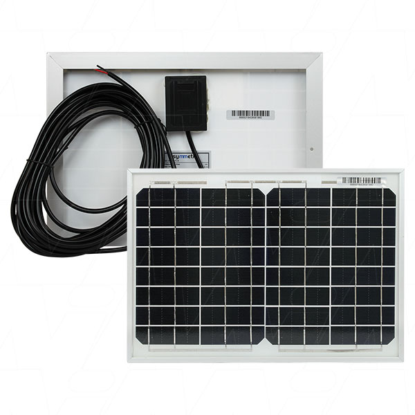 Symmetry SY2-M10W/LH4 12V 10W 36 Cell Symmetry Monocrystalline Solar ...