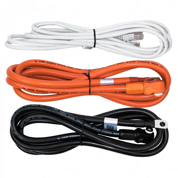 Pylontech HV CABLE KIT - Pylontech 2 metre cable kit for HP480XX series ...