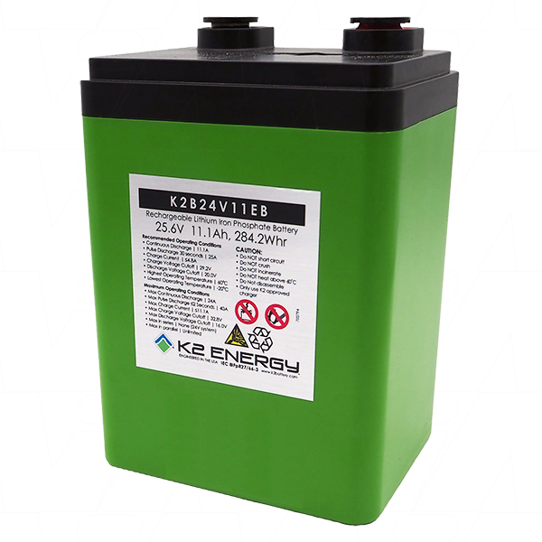 K2 Energy K2B24V11EB - K2 Energy High Capacity Lithium Iron Phosphate ...