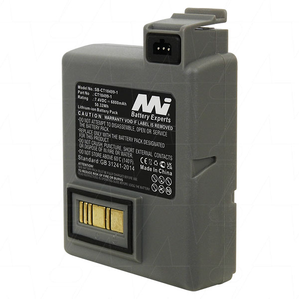 MI Battery Experts SB-CT18499-1 - Portable printer battery suitable for ...