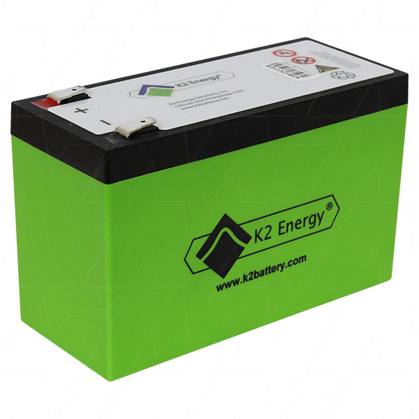 K2 Energy K2B12V11EB K2 Energy High Capacity Lithium Iron Phosphate ...