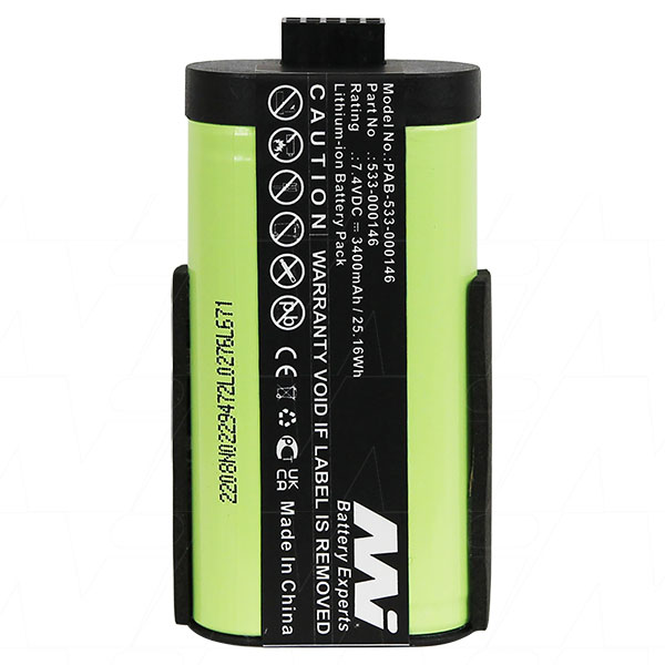 MI Battery Experts PAB-533-000146-BP1 Replacement battery suitable for ...