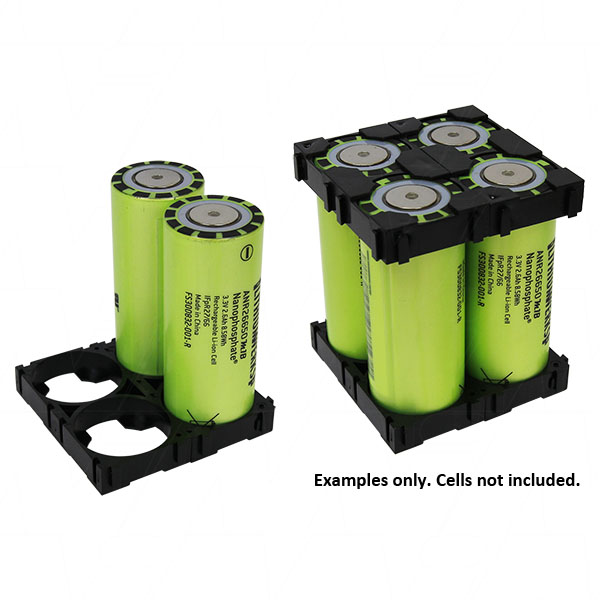 Enepower SPACER-2x26650 - Expandable Spacer for 2 x 26650 Size Cells ...