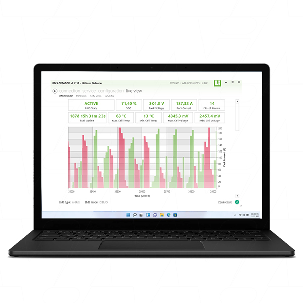 Lithium Balance 100840.99 n-BMS Creator Software for programming ...