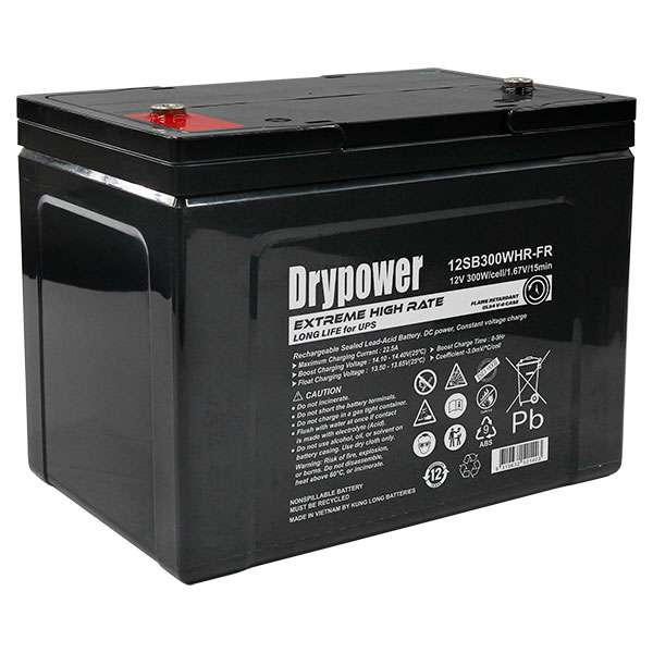 Drypower 12SB300WHR-FR Drypower 12V 75Ah 300W/Cell (15min) EXTREME High ...