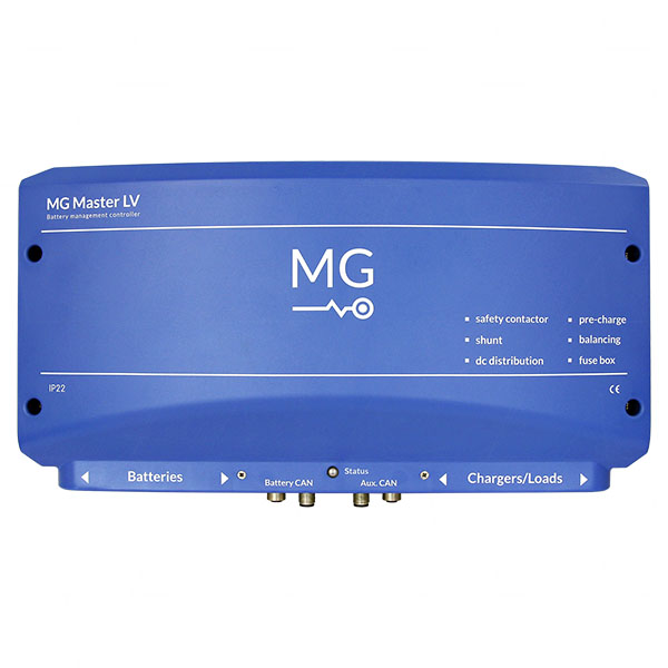 MG Energy MGMLV482600 MG MASTER LV - Low Voltage BMS 24-48V/600A-M12 ...