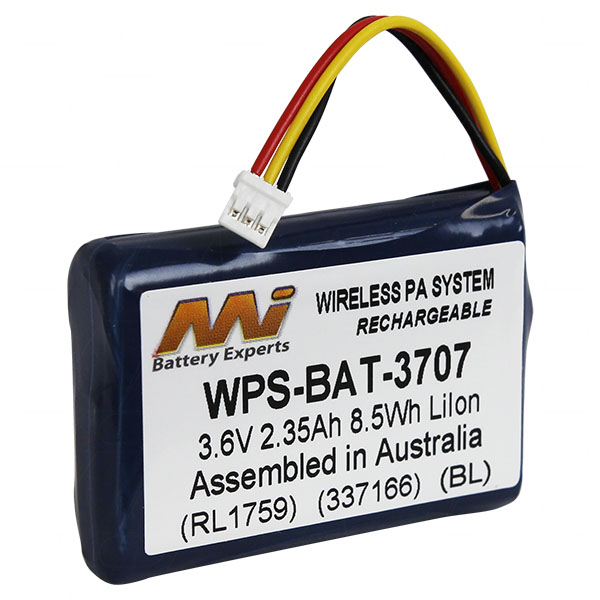 MI Battery Experts WPS-BAT-3707 Battery for Beyerdynamic Unite RP ...