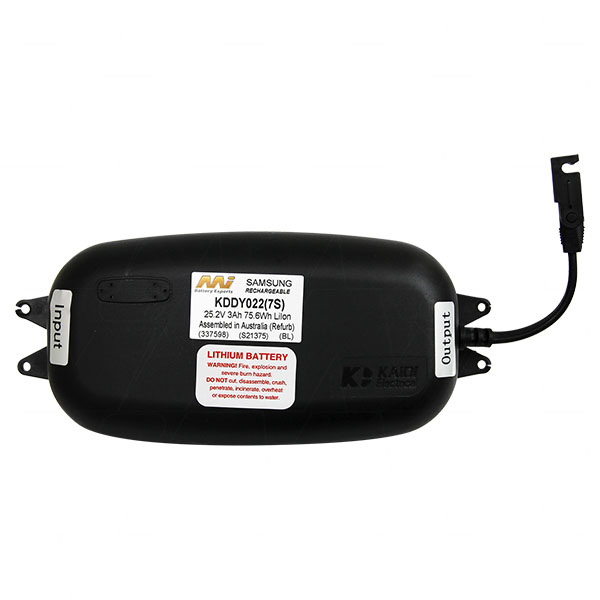 MI Battery Experts KDDY-022-Refurb 25.2V 3Ah LiIon Refurbishment for ...