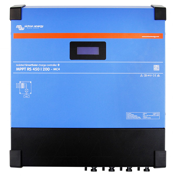 Victron Energy SmartSolar MPPT RS 450/200-MC4 - Victron Energy 450V ...