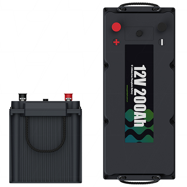 Pylontech RV12200 12.8V 200Ah 2560Wh LiFePO4 battery with Bluetooth