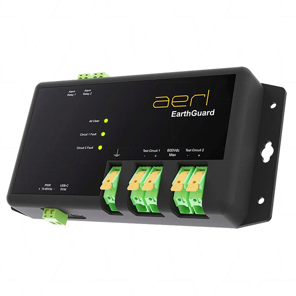 AERL Earthguard EG-600 Ground Fault Detection for PV & Battery Systems