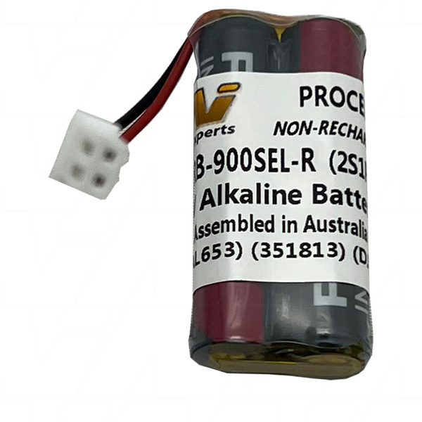 MI Battery Experts ARB-900SEL-R 3V Alkaline battery for SEL900-R