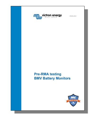 Victron Energy Error Diagnostic Processes and Test Report Forms ...