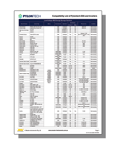 Pylontech Catalogues & Brochures Australian Rechargeable Lithium ...