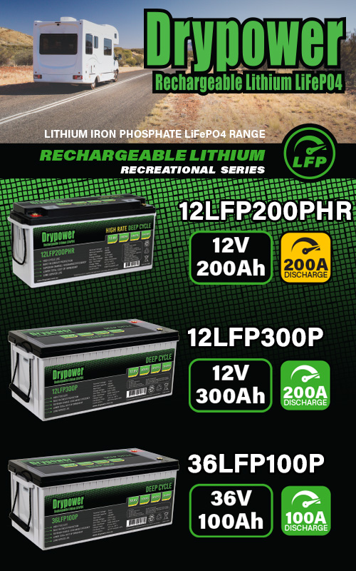 Introducing 3 new high power Drypower Lithium batteries | Latest News
