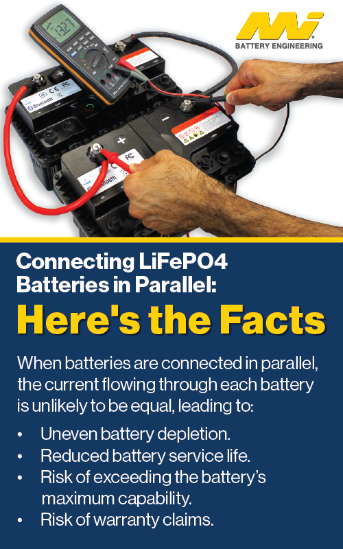 Explaining the limits of LiFePO4 batteries in parallel | Latest News